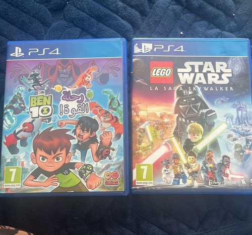 Продам игры на ps4 ben 10 и lego star wars