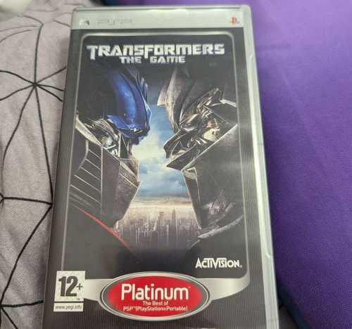 Transformers the game PSP