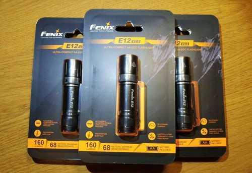 Fenix E12 V2.0 или E09R (новые) Компактные фонари