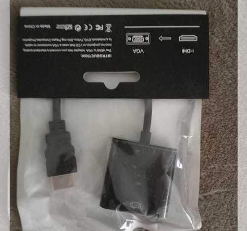 Переходник hdmi vga