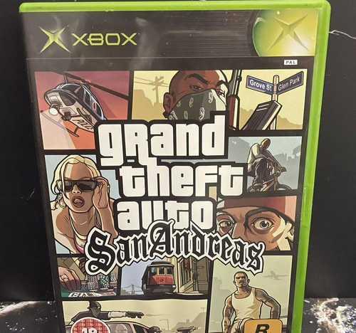 Gta San Andreas Cib Xbox Original