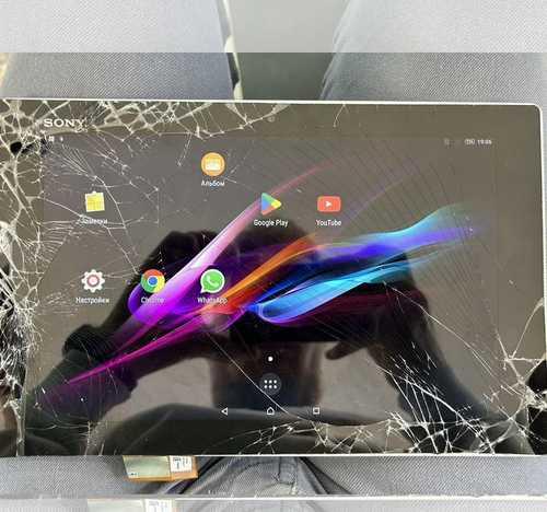 Дисплей sony sgp321 tablet z под переклей