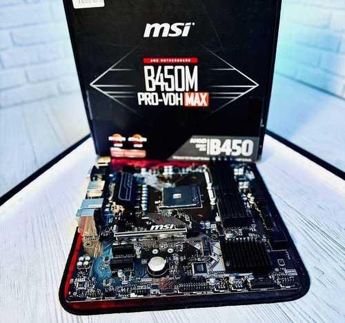 Материнская плата MSI B450M PRO-VDH plus