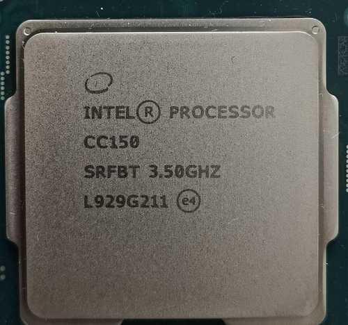 Процессор Intel CC150 аналог i9 9900