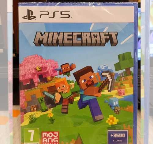 Новый диск Minecraft для PS5