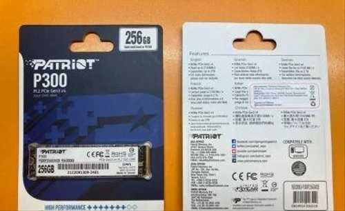 Жёсткий диск SSD Patriot P300 M.2 256Gb