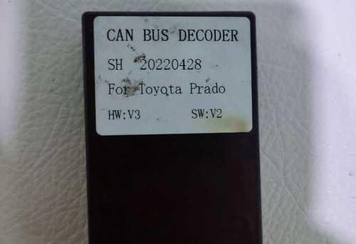 Canbus для Toyota