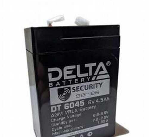 Аккумулятор 6В 4.5А/ч (Delta) 70х47х100