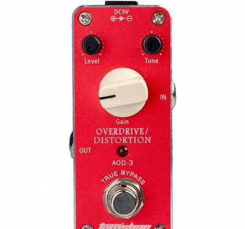 Педаль эффектов Tomsline AOD-3 Overdrive / Distortion