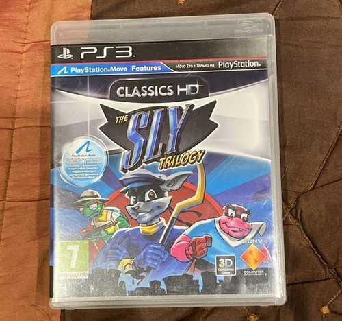 Игра the Sly trilogy диск ps3