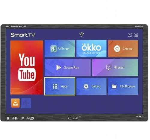 Беспроводной телевизор SMART TV Eplutus EP-1590s