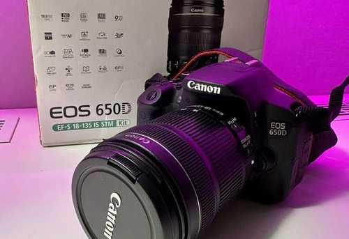 Фотоаппарат Canon EOS 650d
