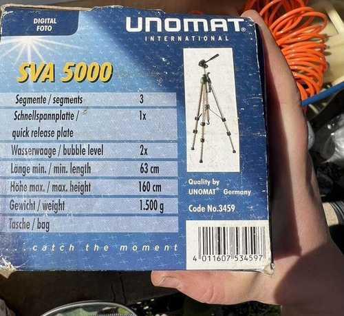 Штатив для фотоаппарата Unomat SVA 5000