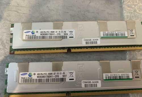 Оперативная память DDR3 ECC Reg 4Gb 8500
