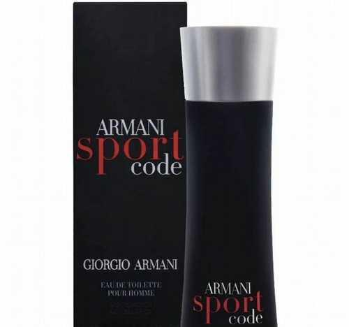 Giorgio armani code sport оригинал распив