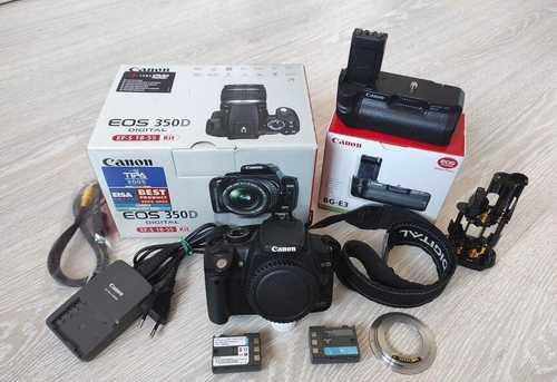 Canon EOS 350D + аксессуары