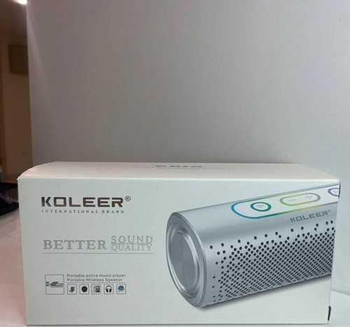 Колонка беспроводная Bluetooth koleer S819