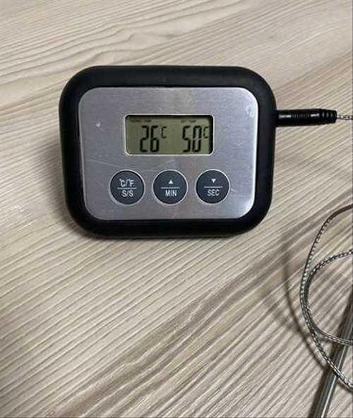 Термометр щуп + таймер Икеа