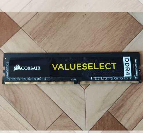 Оперативная память ddr4 8gb corsair valueselect