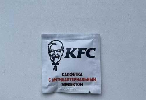 Салфетка KFC (антибактериальная)