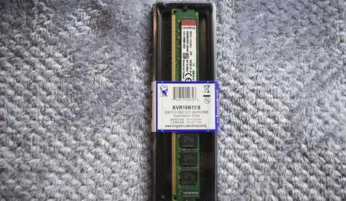 DDR3 8GB 1600Mhz udimm Кингстон для пк Новая