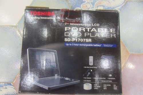 Toshiba 7 LCD Portable DVD Player SD-P1707SR