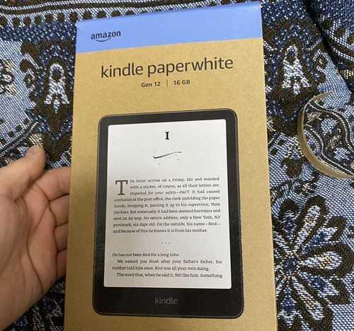 Электронная книга kindle paperwhite 2024 gen 12