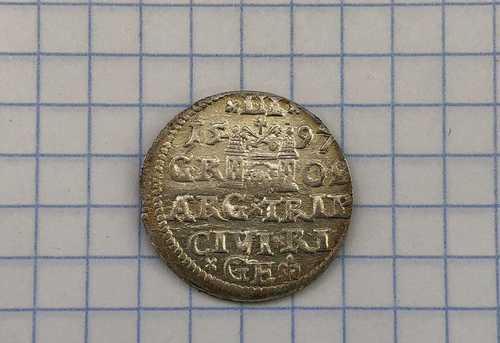 3 гроша 1597г