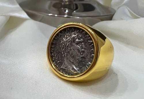 Кольцо с монетой