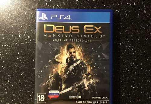 Игра Deus Ex PS4