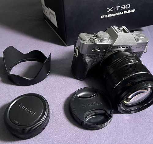 Fujifilm x-t30 kit fujinon xf 18-55 f2.8-4 R LM