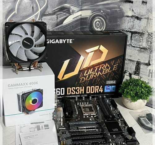 Материнская плата Gigabyte B660 DS3H DDR4   Кулер