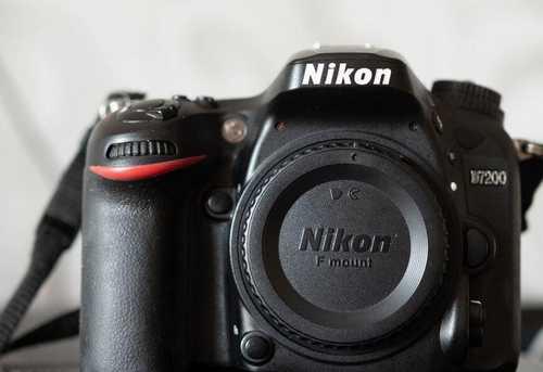 Фотоаппарат Nikon D7200 body