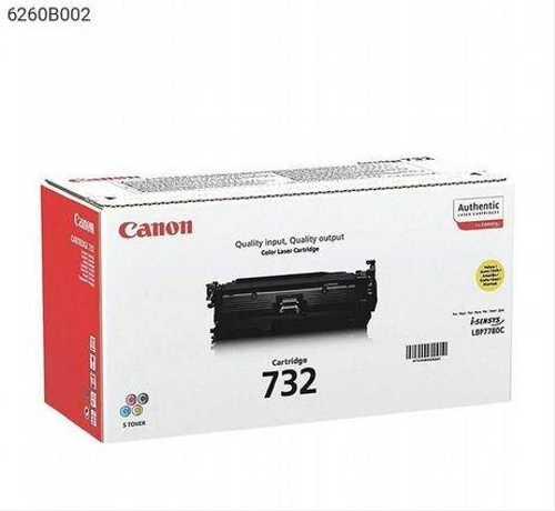 Тонер-картридж Canon 732 Лазерный Желтый 1500стр