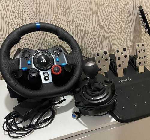 Руль logitech g29 с кпп