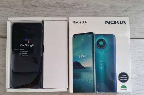 Смартфон Nokia 3.4 3/64 Гб