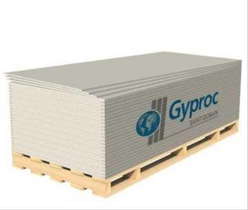 Гкл Gyproc Оптима Лонг 3000х1200х12,5 мм