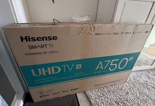 Ultra HD (4K) qled телевизор 50" Hisense 50A7GQ