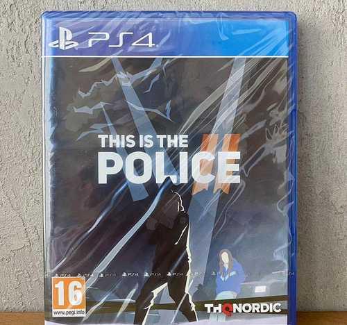 This is the Police 2 диск для PS4