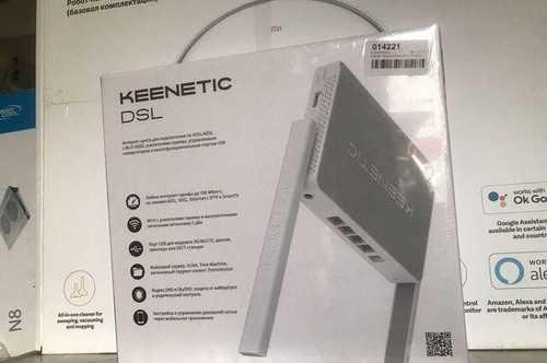New Маршрутизатор Keenetic USB 4G WiFi300Мб adsl2+