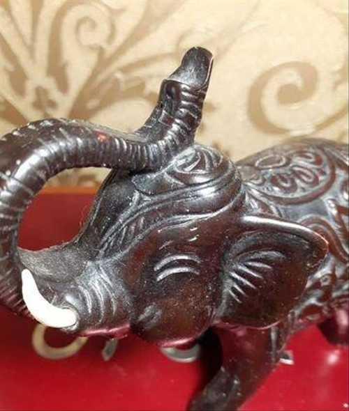Статуэтка металл ручная раб.Слон из Тайланда