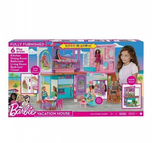 Дом для кукол Barbie Дом отдыха HCD50