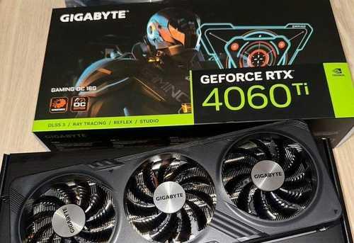 Видеокарта Gigabyte RTX 4060Ti Gaming OC 16Gb(New)