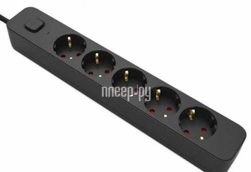 Сетевой фильтр Гарнизон 5 Sockets 2m Black EPS