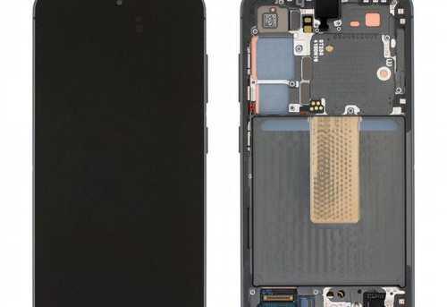 Дисплей для Samsung S911 Galaxy S23 (Черный) Ориг