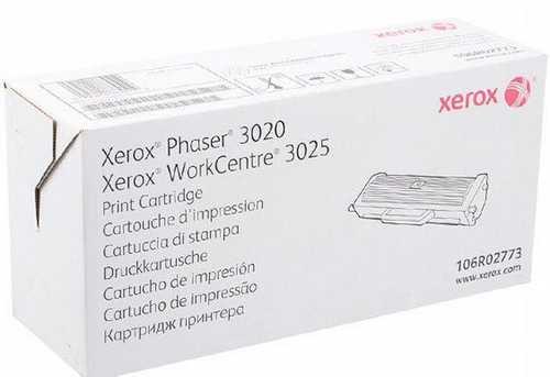 Тонер-картридж Xerox Phaser 3020/WC 3025 , Bk, 1,5