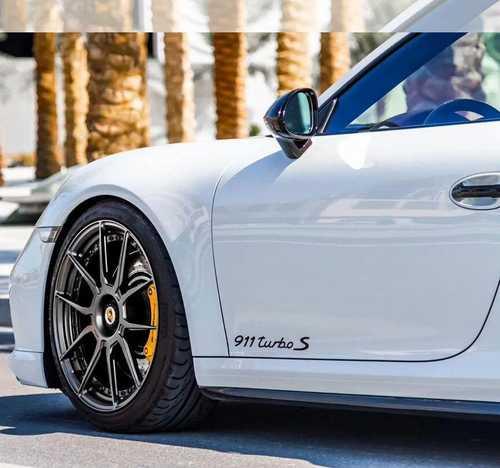 Двухсоставные кованые диски на Porsche 911