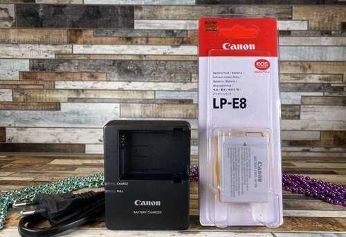 Зарядное устройство Canon LC-Е8C+аккумулятор lр-E8