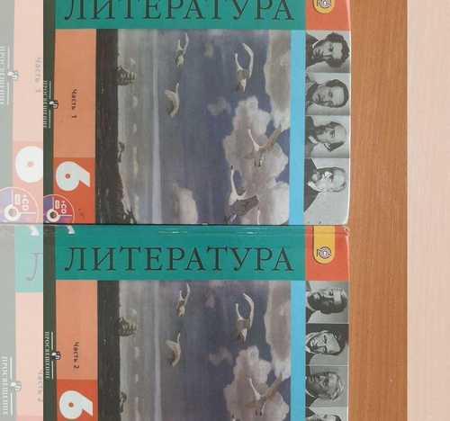 Литература 6 кл 1,2 часть Полухина В.П