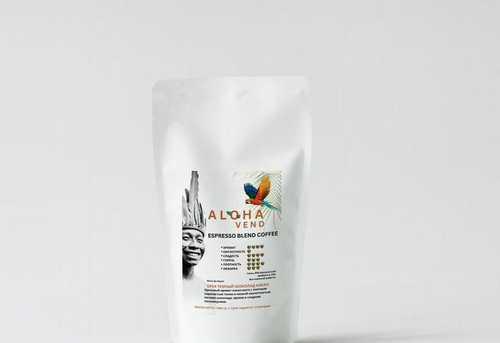 Кофе зерновой 1 кг Aloha Vend Эспрессо Бленд